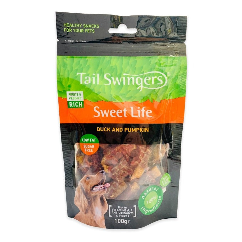 Tail Swingers Sweet Life Duck & Pumpkin 100gr – LuckyPets