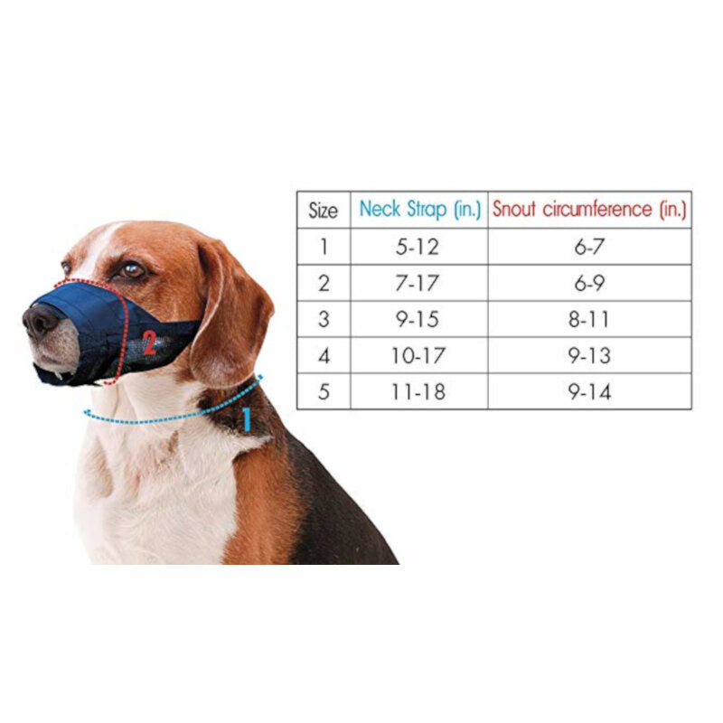 Pawise Nylon Muzzle (Sizes Available) – LuckyPets